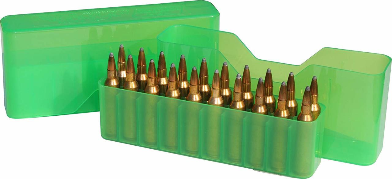 MTM 20 Round Slip-Top Rifle Ammo Box