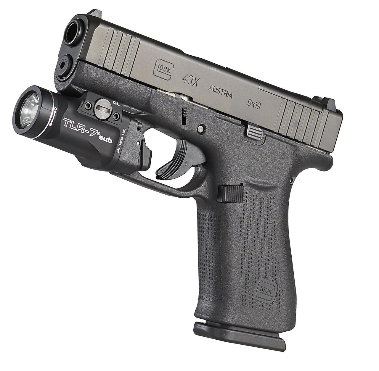 Streamlight TLR-7 Low Profile Tactical Weapon Light for Glock 43X / 48 ...