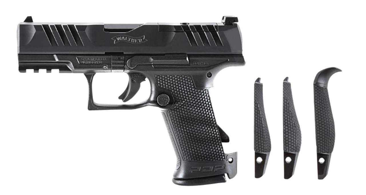 Walther PDP, 9mm Luger, 4" Barrel, 15+1 Capacity, Compact Optic Ready